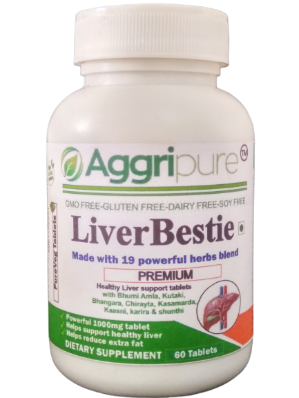 Liver Bestie 1000 Mg Tablets for Healthy Liver Made with 19 Powerful ...